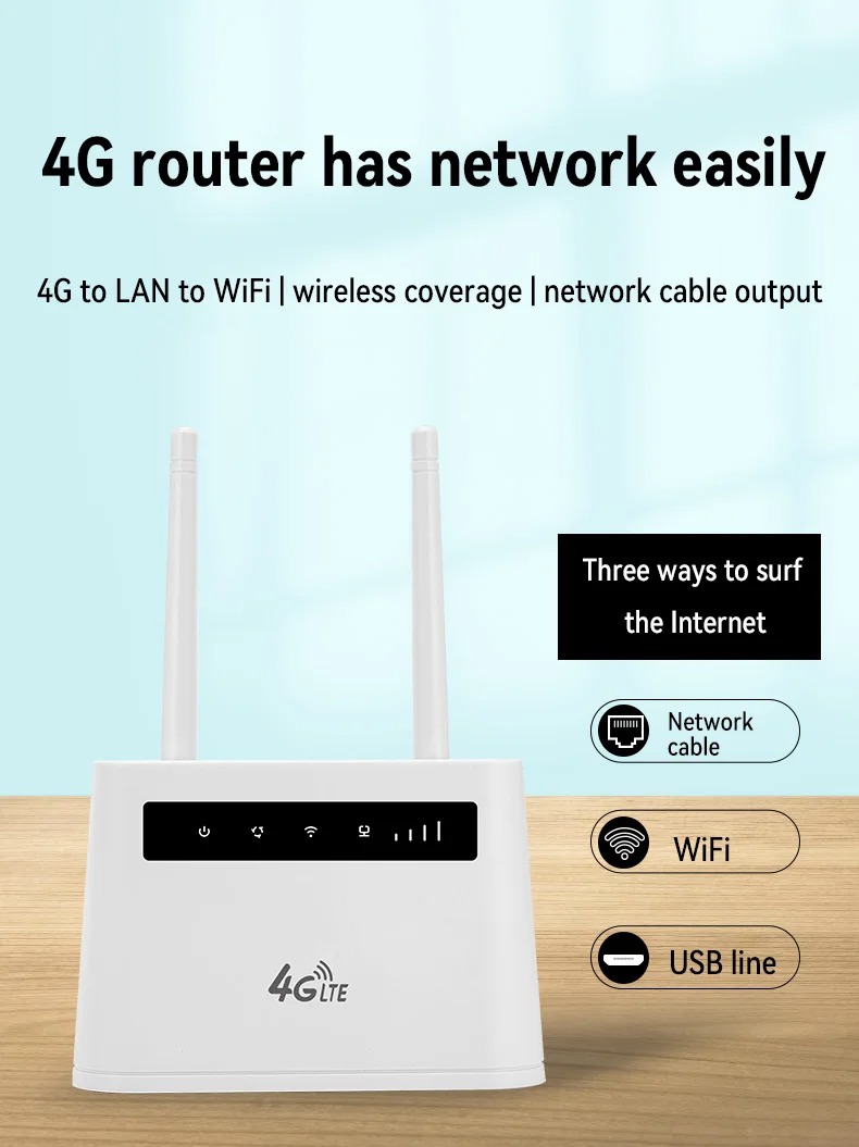 Преносим рутер с батерия 4G LTE WIFI 150Mbps мобилен Hotspot SIM ,Wifi ...
